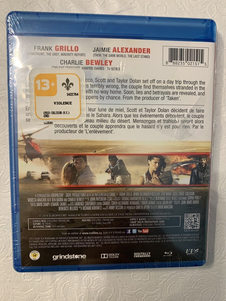 Collision (DVD, 2014, Canadian Blu-ray 2013) Region A 888235021515 | eBay