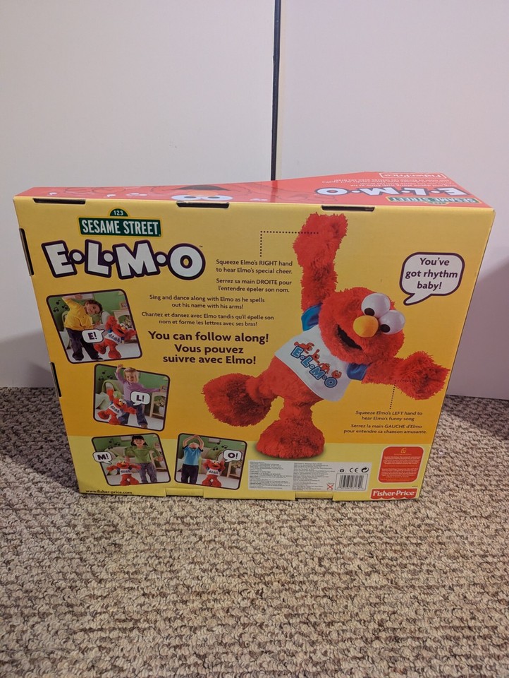 E-L-M-O Elmo Spells His Name 2003 YMCA Parody Singing Elmo-In Original ...