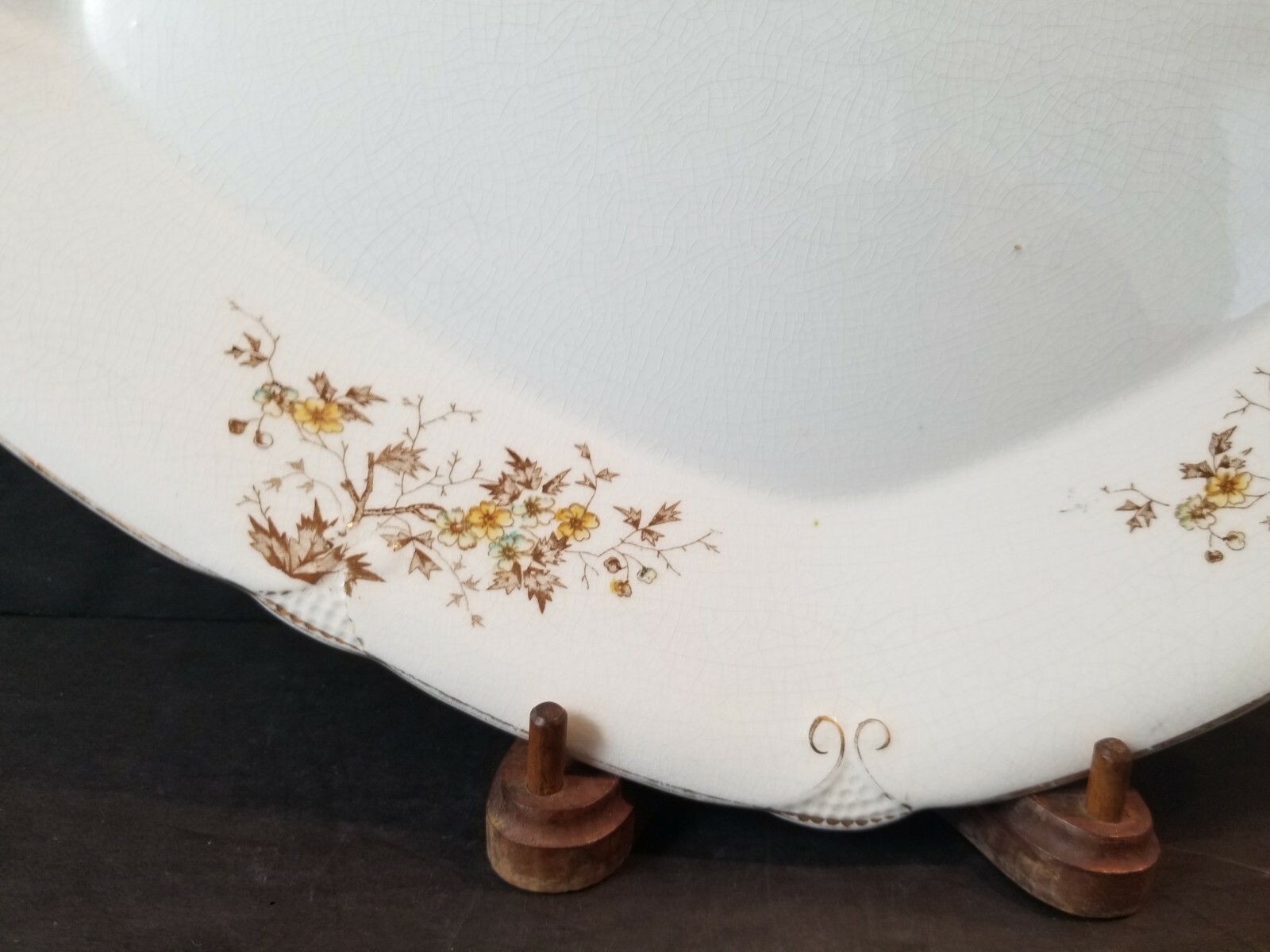 Adamantine China, Wheeling Pottery Co. 16" Serving Platter | eBay