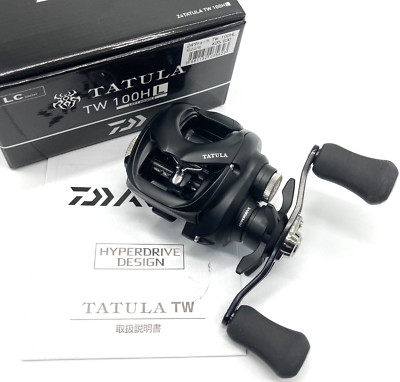 Daiwa 24 TATULA TW 100HL Left Handed Bait Casting Reel with Box From ...