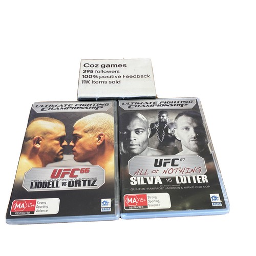 UFC 66 & 67 Ultimate Fighting Championship DVD’s Australian Releases | eBay