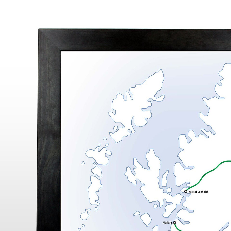 UK Rail Operators Map 56th Edition - Laminated Railway Wall Map Size ...