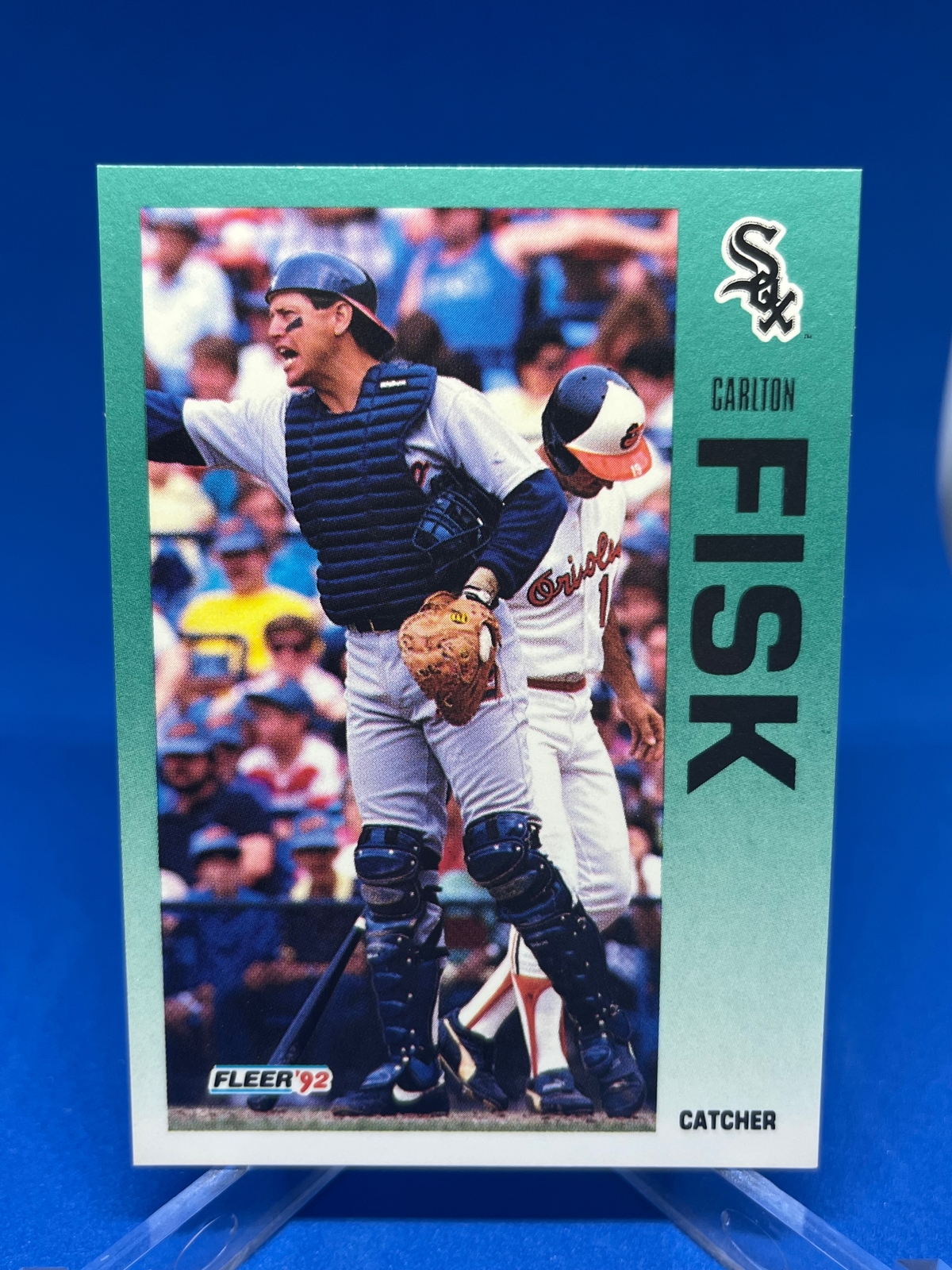 1992 Fleer 79 Carlton Fisk Chicago White Sox Baseball Card | eBay