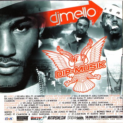 DJ MELLO DIPSET DIPLOMATS CAM'RON DIP MUSIK NYC MIXTAPE MIX CD | eBay