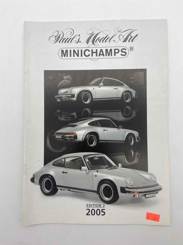 Paul's Model Art Minichamps Catalog 2005 Edition 3 24 Pages full Color ...