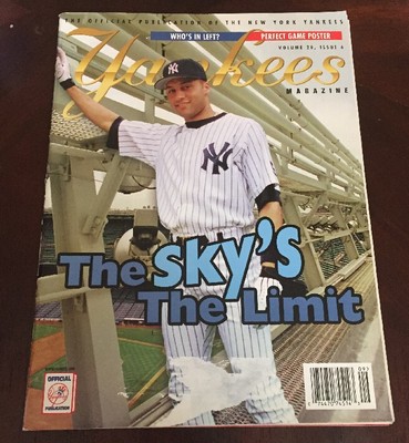 1999 New York Yankees Magazine Volume 20 Issue 6 Derek Jeter On Cover ...