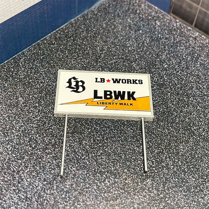 Diorama 1/64 Garage Props Model for LBWK Scene Repair Workshop Model ...