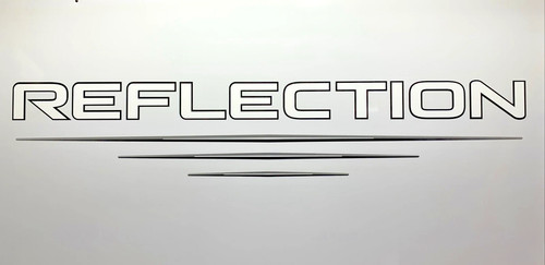 Grand Design Reflection Decal 13” x 71” Front Name Stripes RV Trailer ...