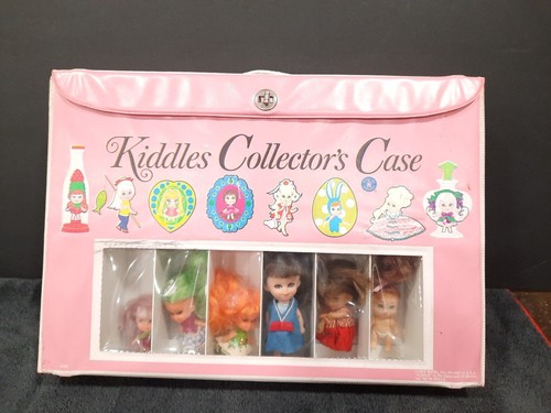 Vintage Liddle Kiddles Collector Case with Dolls Greta Grape & more | eBay