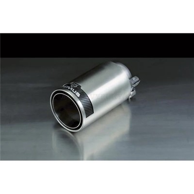 Remus Stainless Steel 98mm Straight W/Carbon Insert Tail Pipe (Single ...