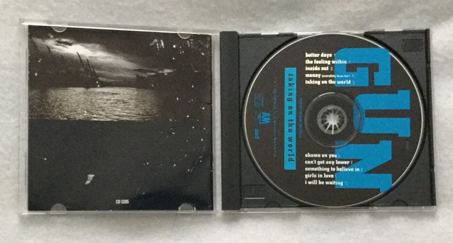 Autographed/Signed Gun "Taking On The World" CD Entire Band | eBay