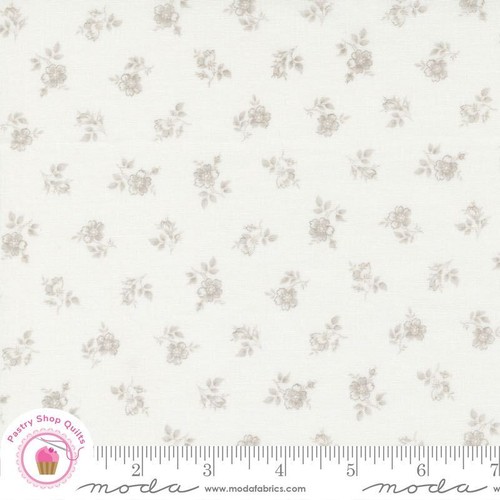 Moda BLISS 44316 21 Cloud Pebble Gray Floral 3 SISTERS Quilt Fabric | eBay