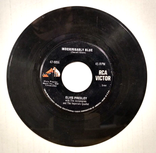 Elvis Presley - Indescribably Blue / Fools Fall In Love - 1966 - 45 RPM ...
