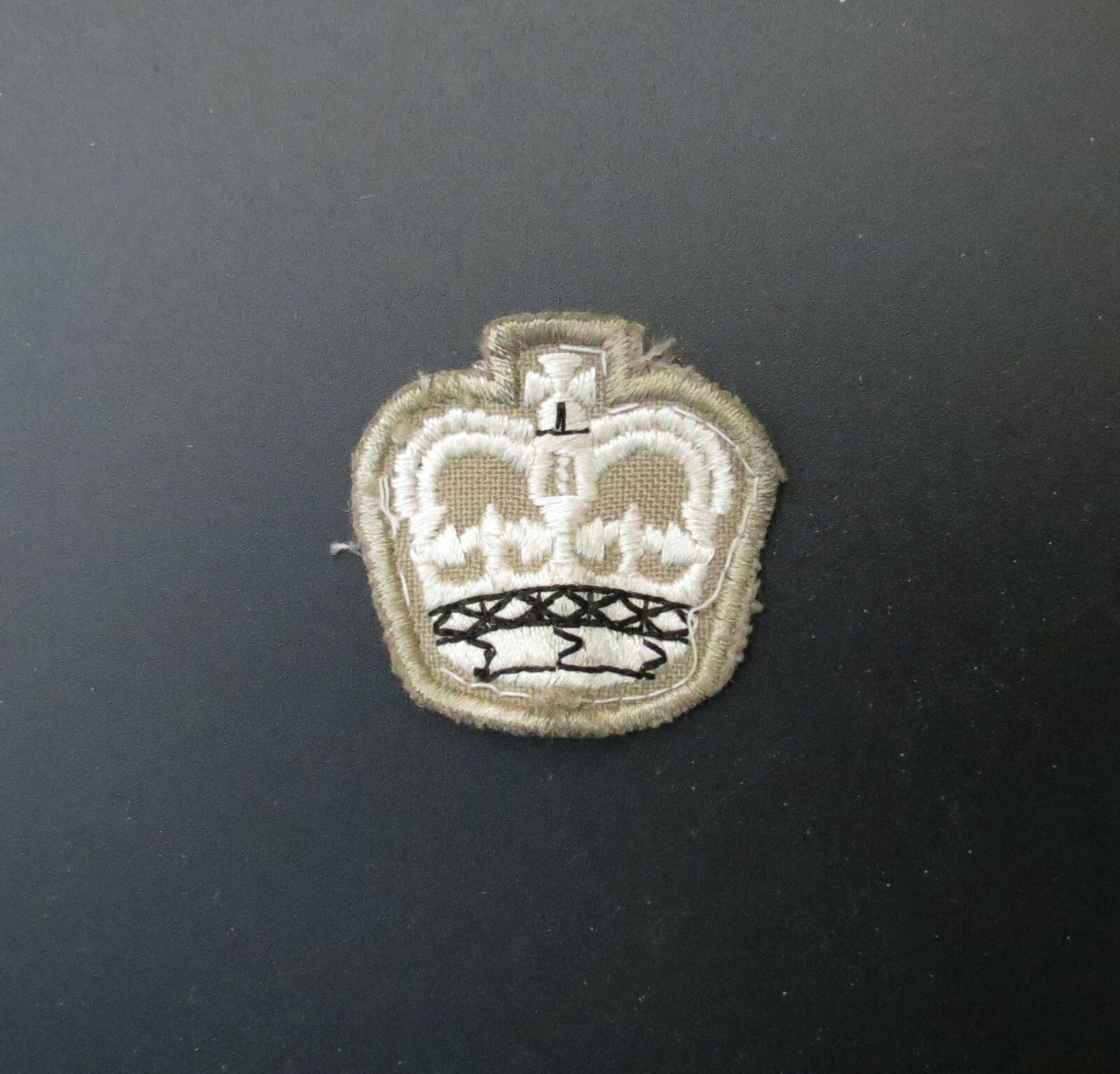 Military Cloth Badges: Army, Air Force, Navy, Civil Defence - Sold ...