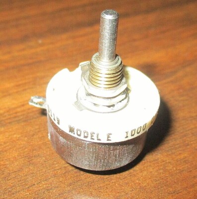 Vintage OHMITE Model E 12.5W Rheostats NOS (1-2500 Ohms) | eBay