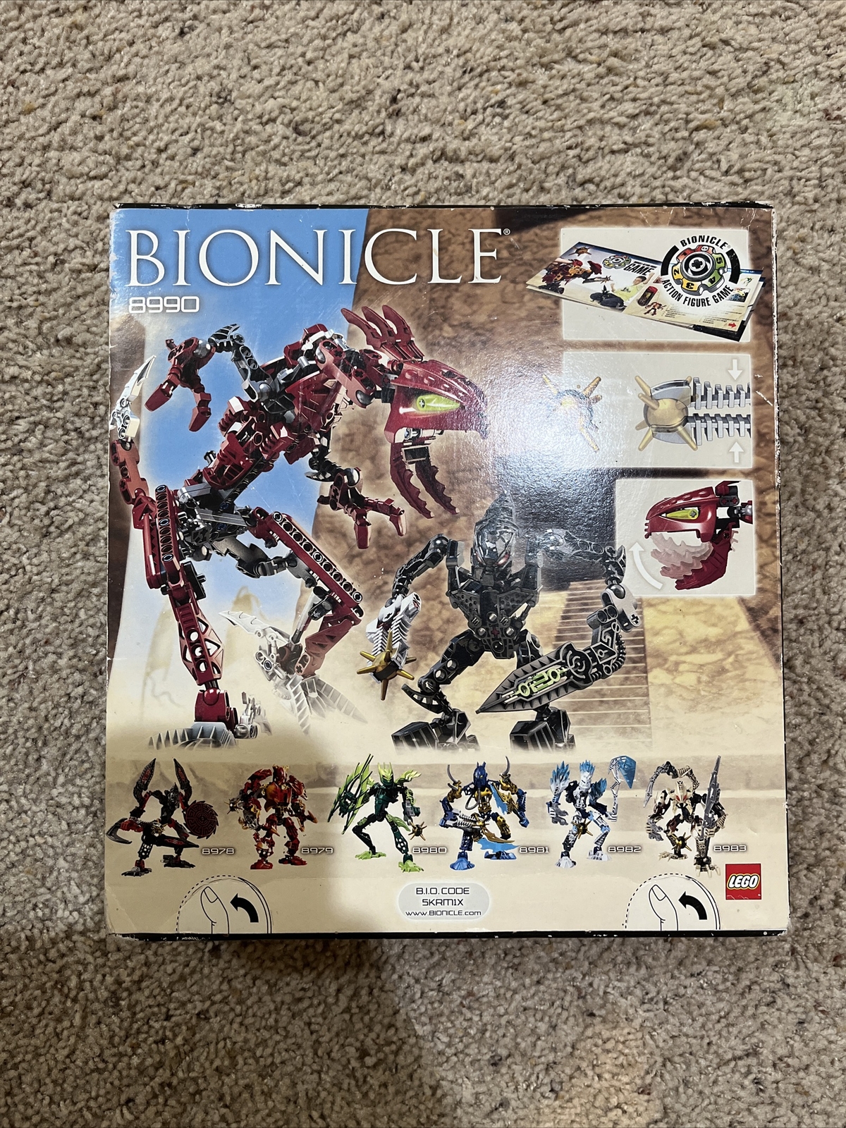 LEGO+BIONICLE%3A+Fero+and+Skirmix+%288990-1%29 for sale online | eBay