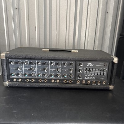 Vintage Peavey XR-500 Series 260-C 5CH Powered Amplifier Head Mixer ...
