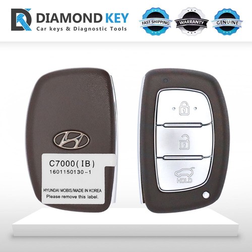 GENUINE 2015 - 2019 HYUNDAI I20 SMART KEY - 3BUTTONS - 433MHZ - 95440 ...