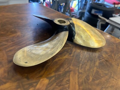 PROPELLER 12.5 X 10 BRONZE RH 1" TAPERED SHAFT 3 BLADE RECONDITIONED | eBay
