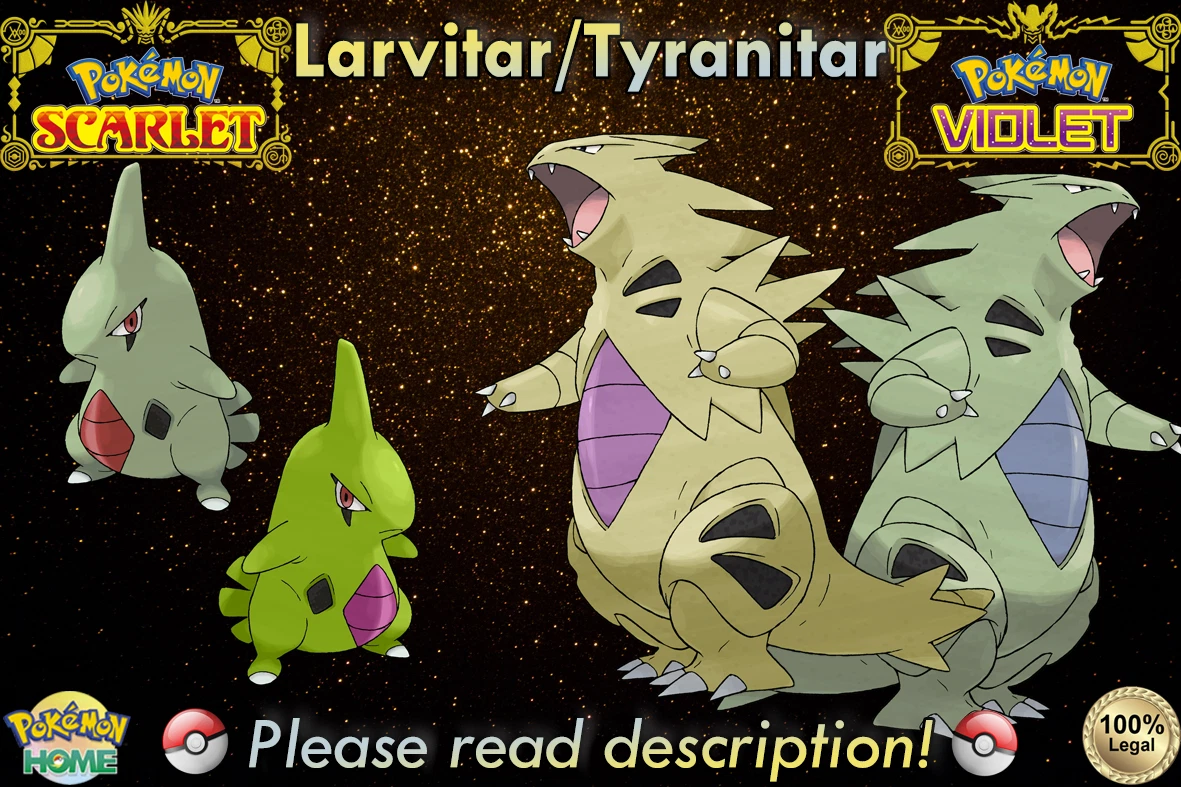 Shiny Larvitar