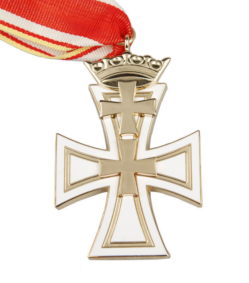 WW2 GERMAN CROSS MEDAL DANZIG CROSS SECOND CLASS METAL BADGE MEDAL | eBay