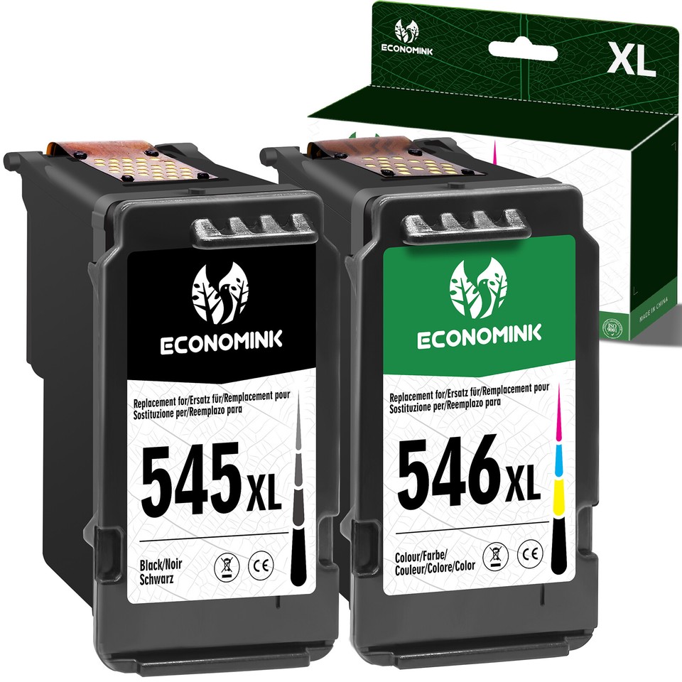 Druckerpatronen PG-545XL CL-546XL für CANON MG2550 2550 MX495 TR4550 ...