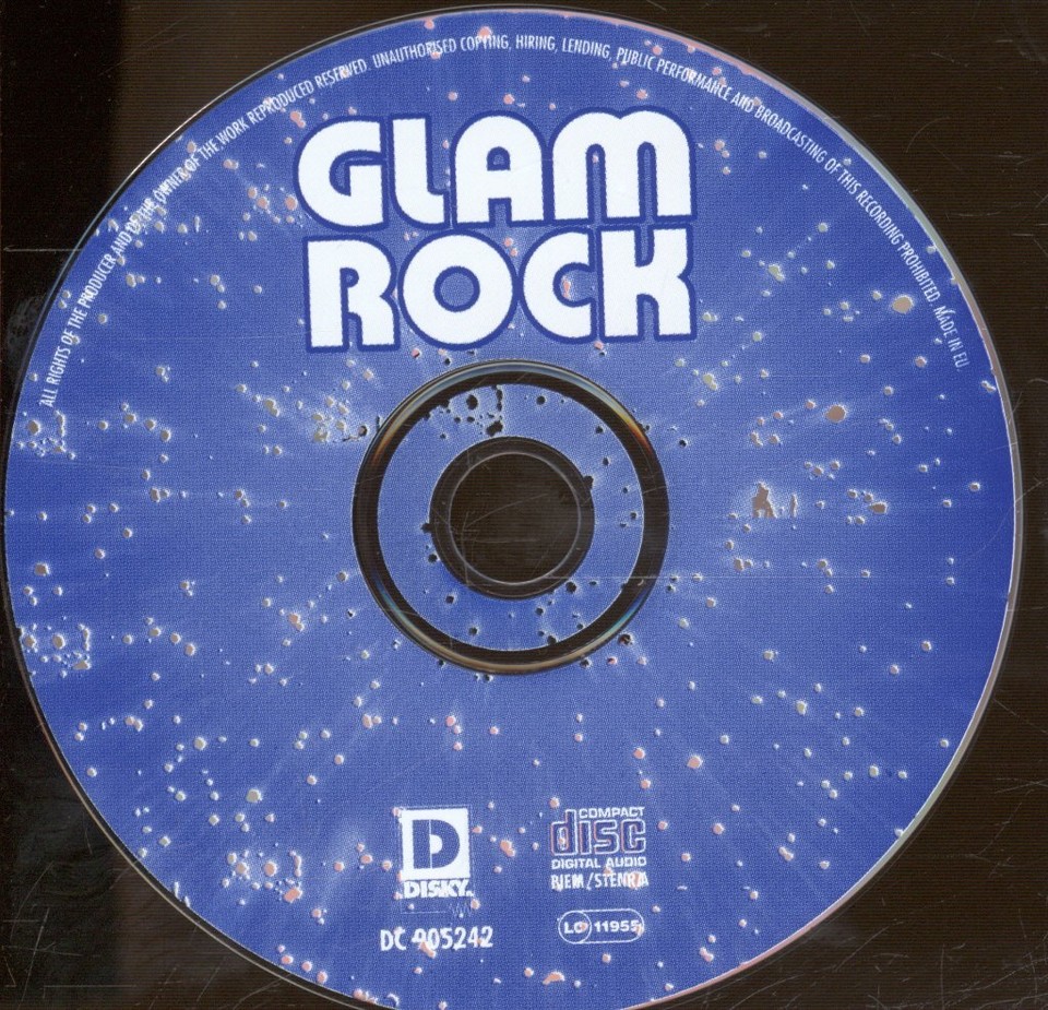 Various Artists Glam Rock CD Europe Disky 2002 DC905242 8711539052423 ...