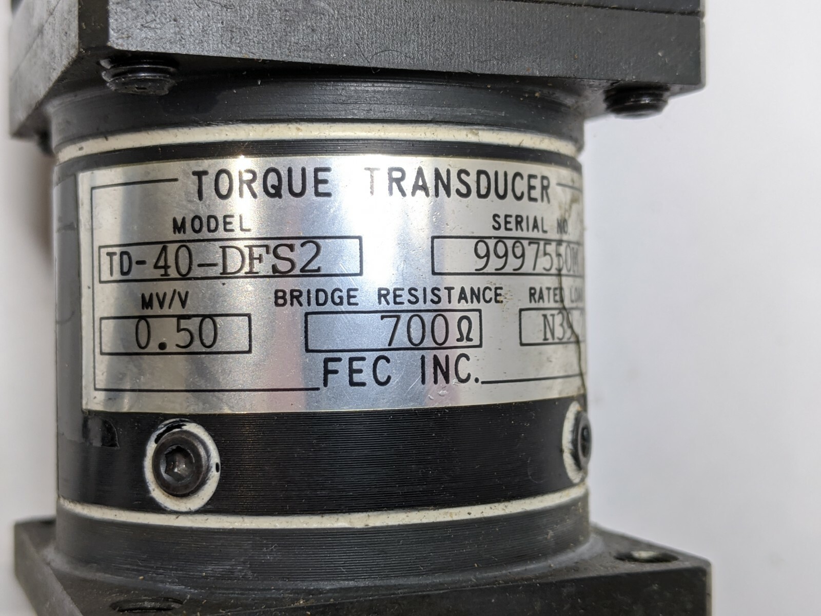 FEC DFT-401M2-S Industrial Nutrunner Torque Transducer Matsushita ...