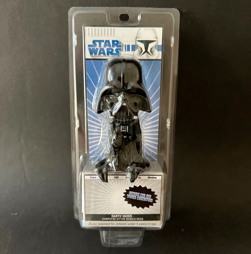 Darth Vader 24x Computer Sitter outer-case Bobble Head Funko Wacky ...