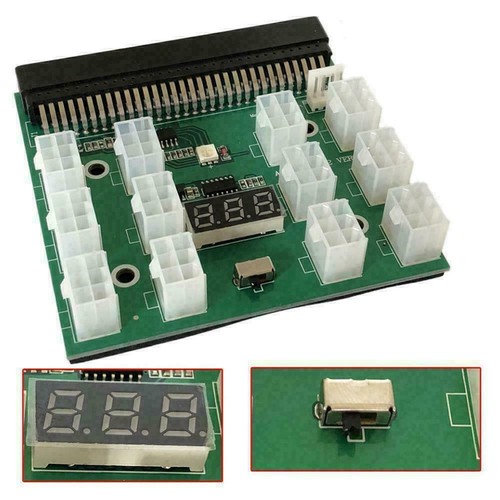 6pin Breakout Board Mining LED Display Replacement For HP PSU GPU ...
