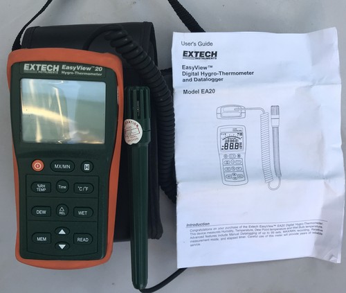 EXTECH EasyView20 EA20 Hygro-Thermometer | eBay