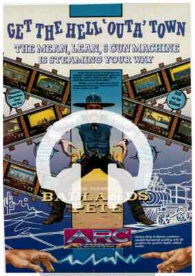 (-0-) RARE AMIGA ATARI BADLANDS PETE GAME MAGAZINE ADVERT TRUSTED ...