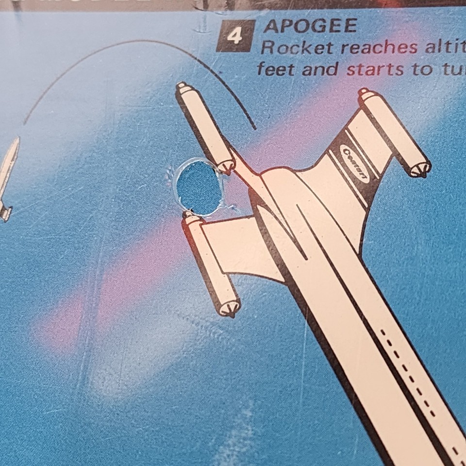 Vintage Quasar Interstellar Transport Model Rocket Kit Centuri - NOS ...