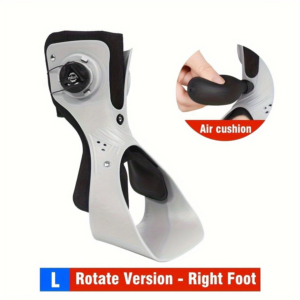 1X Foot Drop Corrector Brace BOA Strap Triangle Support Effective ...