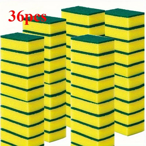 36pcs Multi-Purpose Kitchen Cleaning Sponges | Oil Removal | High ...