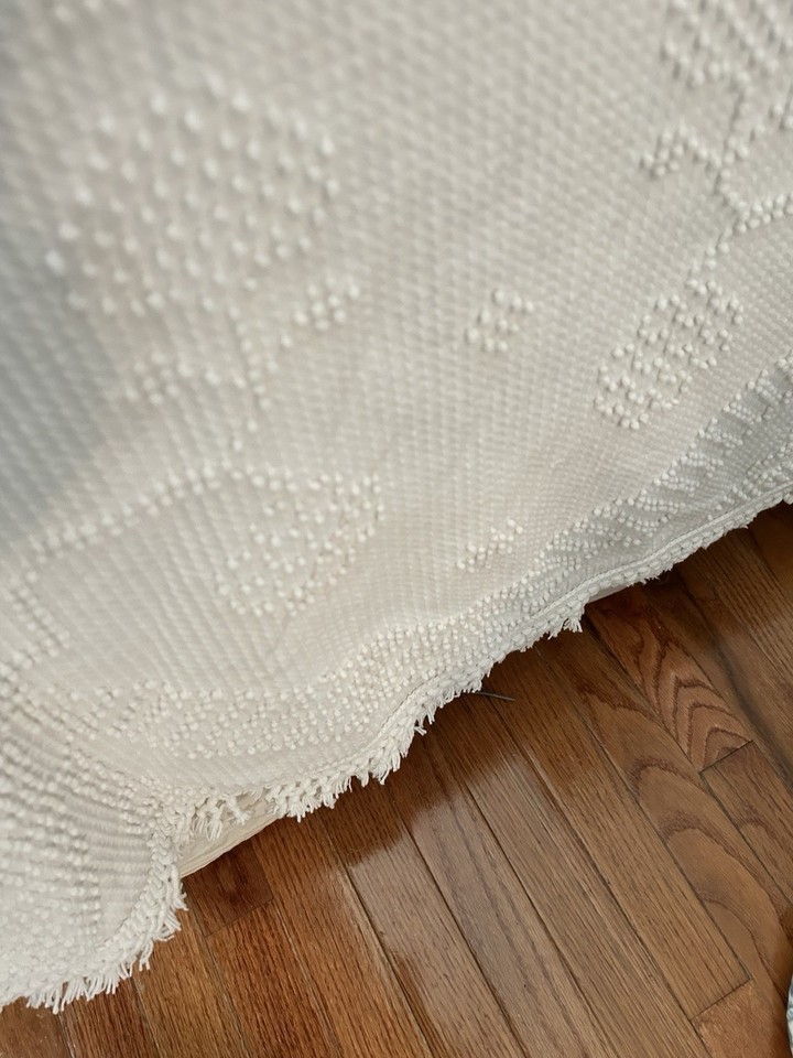 Bates “George Washington’s Choice” VTG Chenille Hobnail Bedspread Q/K ...