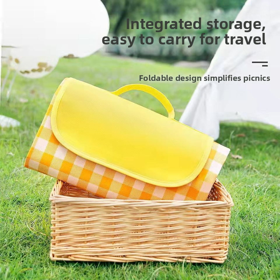 Portable 2m Picnic Mat Waterproof Non Woven for Outdoor Picnics Camping ...