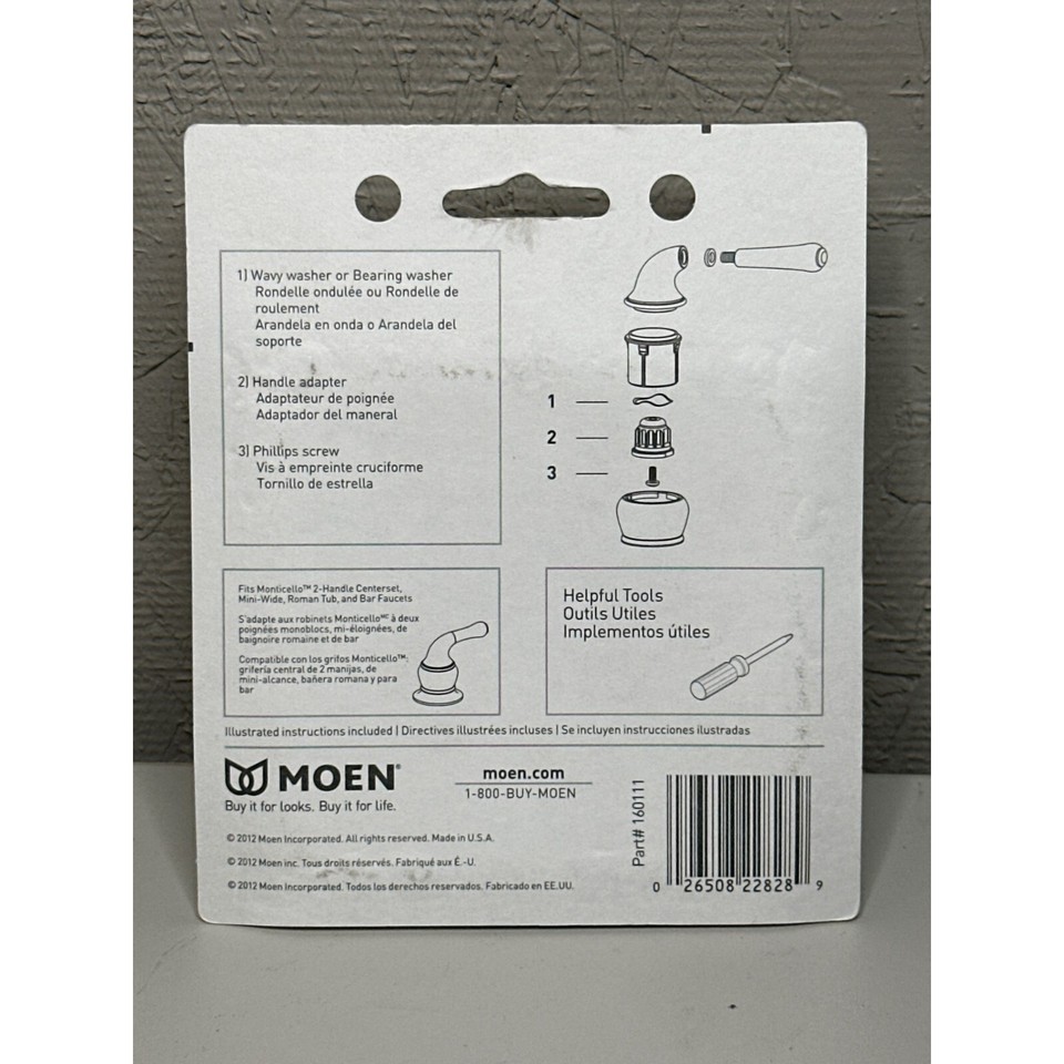 Moen 179103 Handle Adapter Kit For Faucet Repair Genuine Factory Parts ...