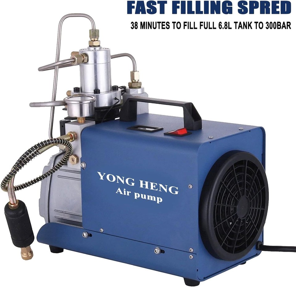 YONG HENG 30MPa 110V Air Compressor Pump PCP Electric 4500PSI High ...
