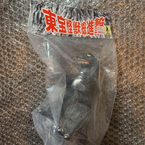 Figurine Sangatsu Honpo Toho Hobby Round 28 Suzuki Godzilla soft vinyl ...