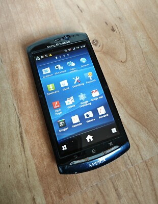 Sony Ericsson NEO V Xperia MT11i in schwarz | eBay