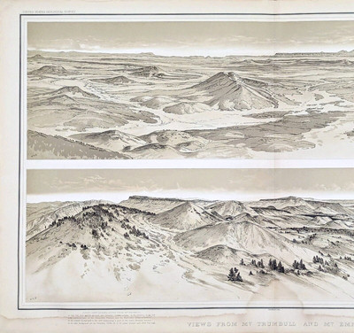 AK, HI - Lithograph Map