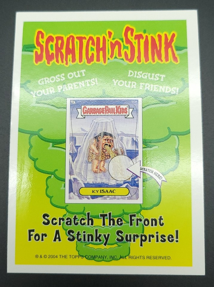 Garbage Pail Kids - Icy Isaac S11b - Scratch & Stink All New Series 3 ...