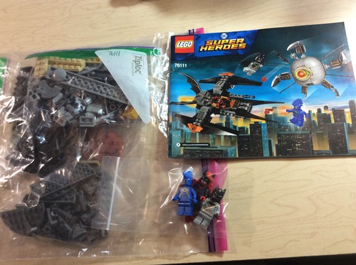 Displayed Only LEGO Batman #76111 Brother Eye Takedown OMAC Batwoman ...