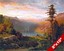 NATIVE AMERICAN INDIANS IN CALIFORNIA LANDSCAPE PAINTING REAL CANVAS ...
