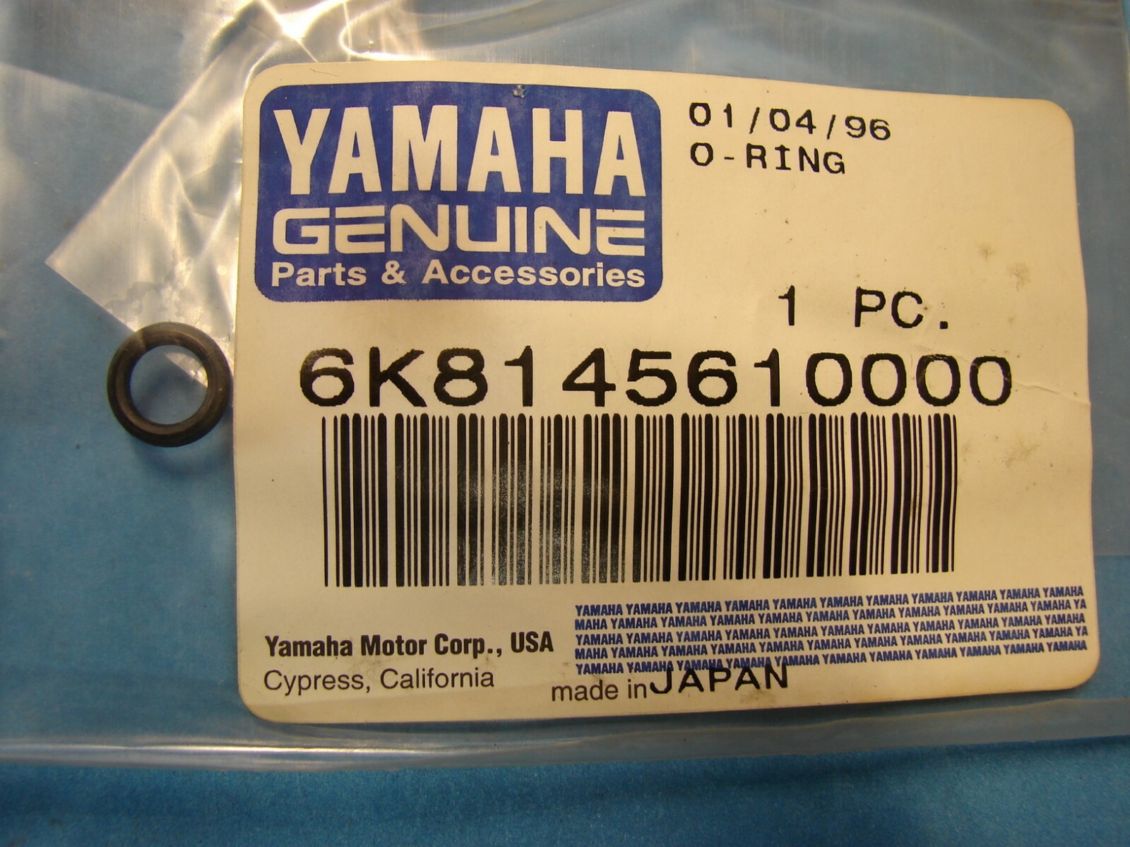 NOS YAMAHA 6K8-14561-00 CARBURETOR O-RING WJ500 WR500 WR650 NEW OEM | eBay