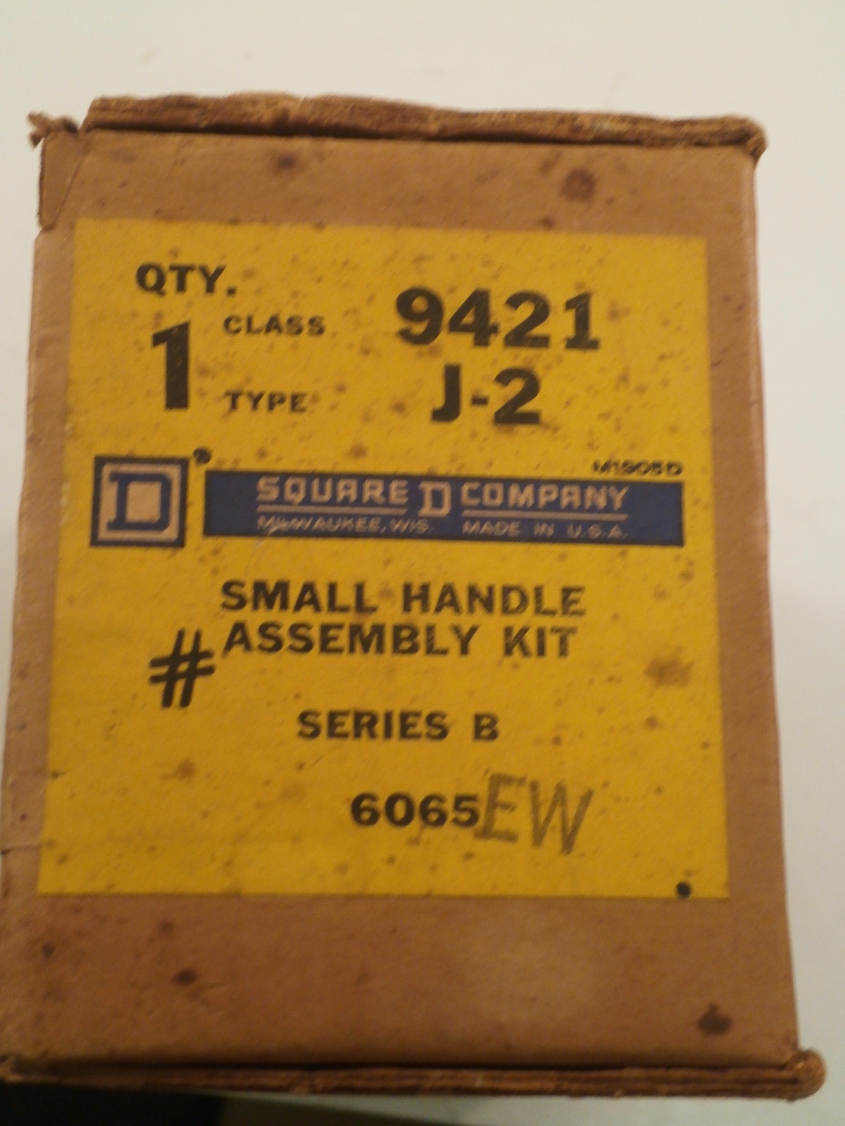 SQUARE D SMALL HANDLE ASSEMBLY KIT 9421 J-2 *NEW/OLD SURPLUS IN BOX* | eBay