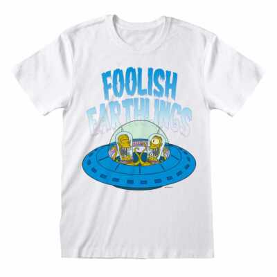 The Simpsons Foolish Earthlings Official Merchandise T-Shirt M/L/XL/2XL ...