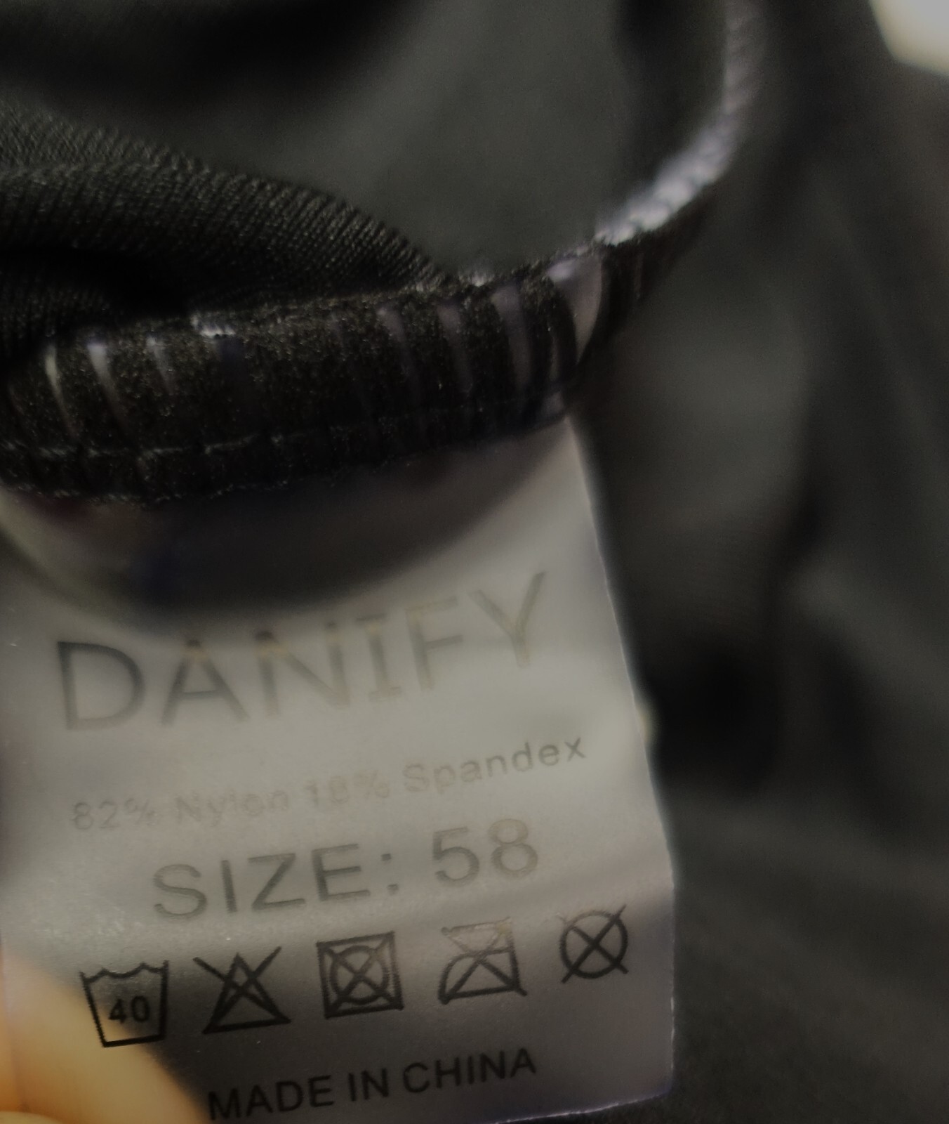 DANIFY~NEW!!~BLACK & WHITE POLKA DOT NYLON BLEND SWIMDRESS PADDED BRA ...