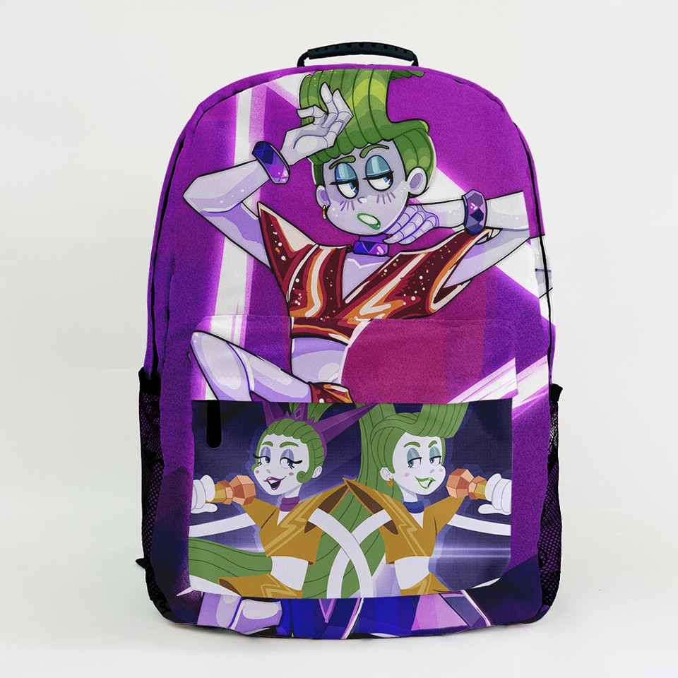 Trolls 3 Velvet and Veneer Full Color Backpack Teenager Travel Bag ...